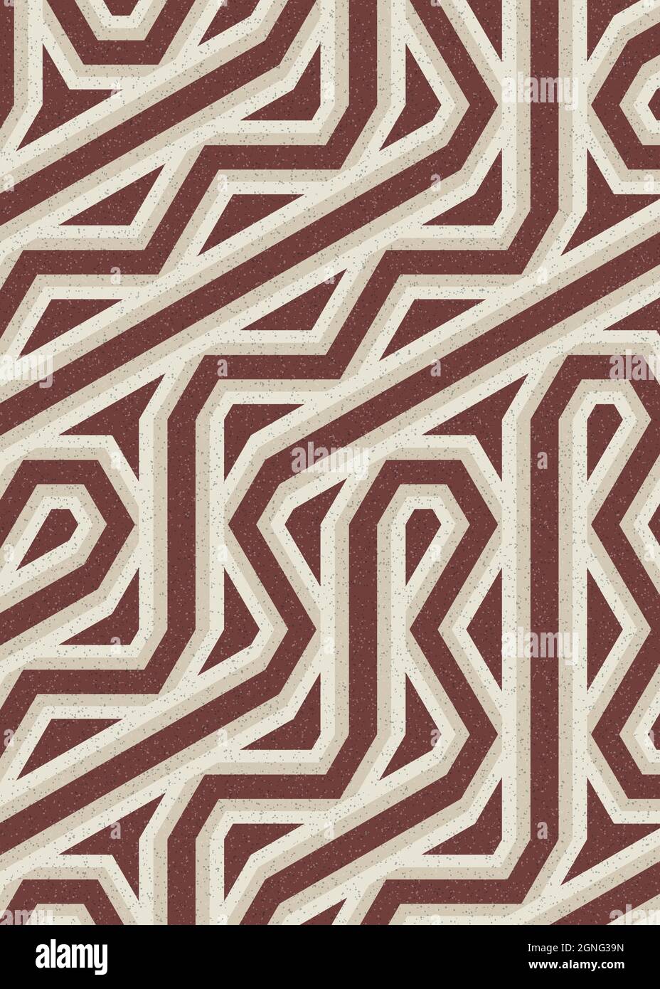 Computer-generated Hexagon Tile Connection art background design ...