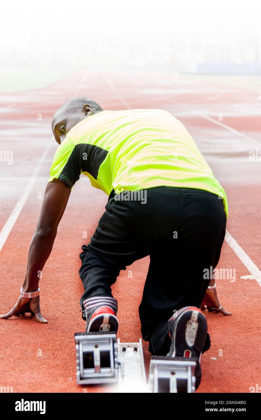 American athlete and sprinter hi-res stock photography and images - Alamy