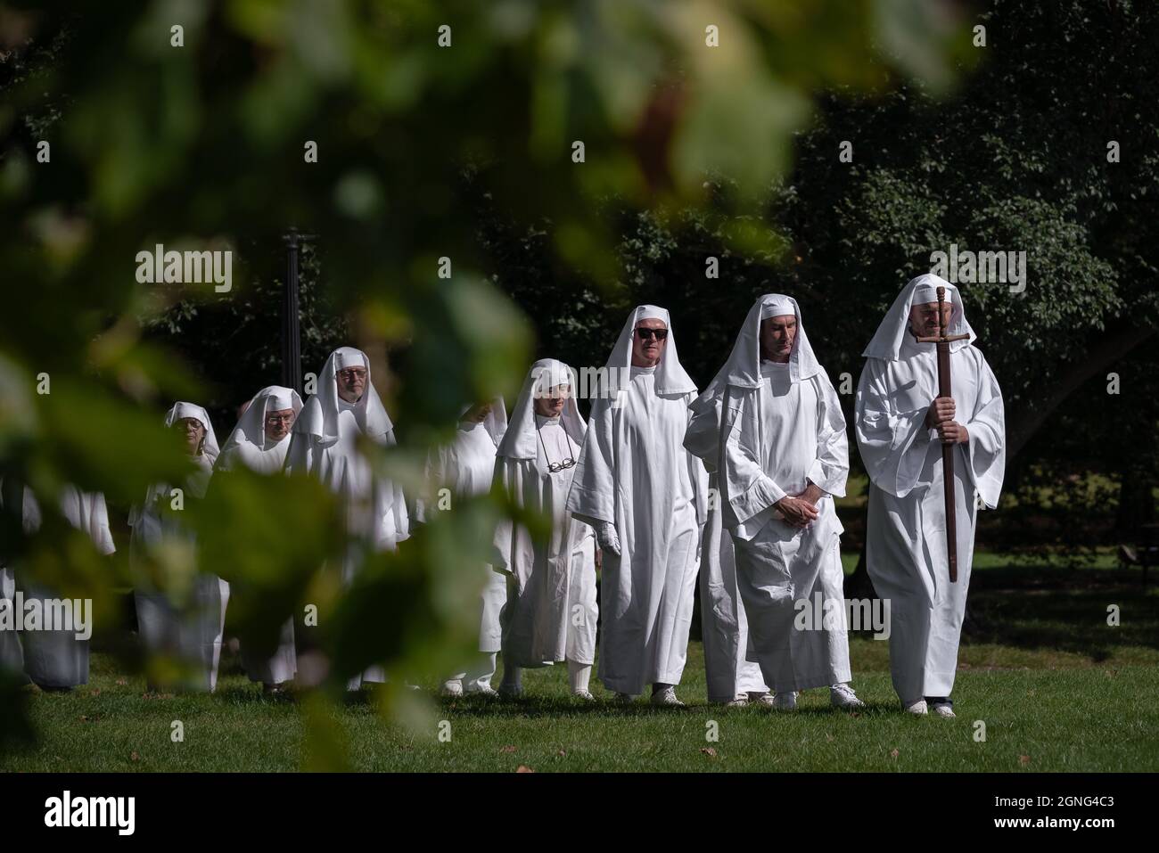 British Druid Order celebrates autumn equinox with a ceremony on ...