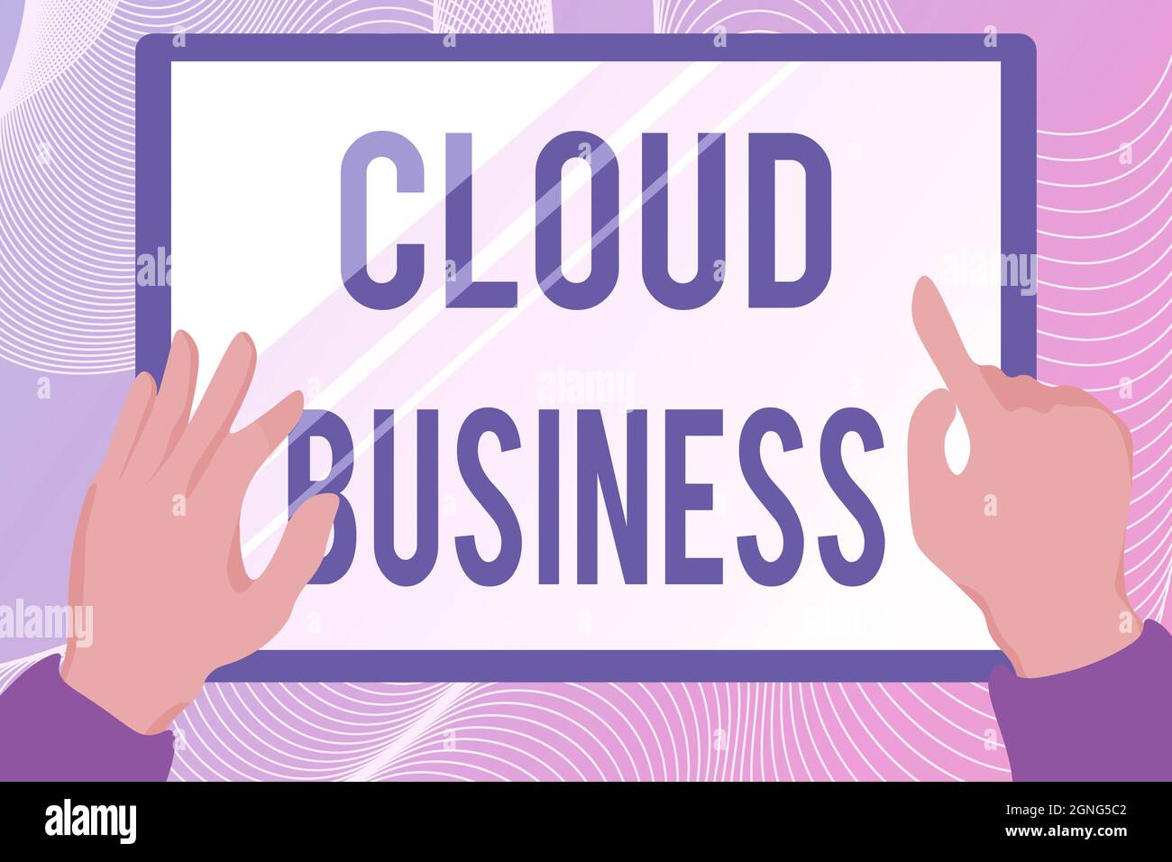 Conceptual Display Cloud Business Business Overview Computing That Relies On Shared Computing