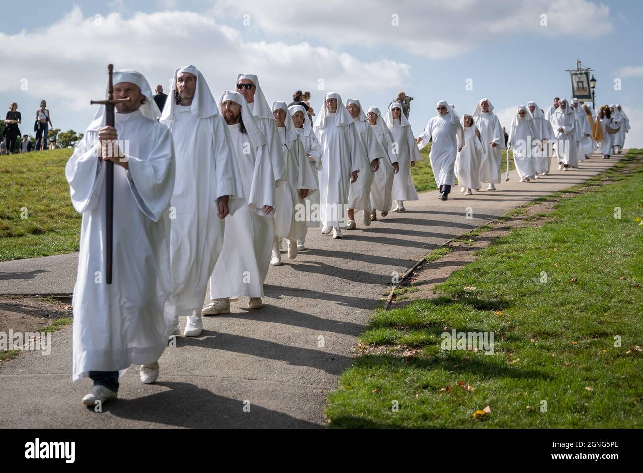 British Druid Order celebrates autumn equinox with a ceremony on ...