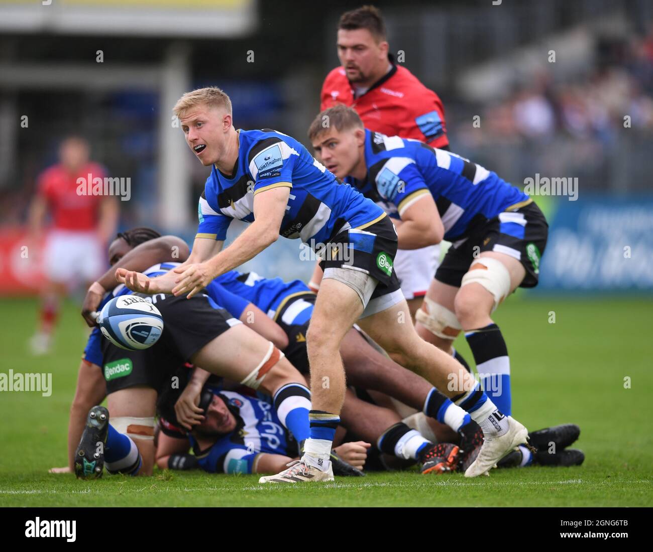 25th September 2021; The Recreation Ground, Bath, Somerset, England ...