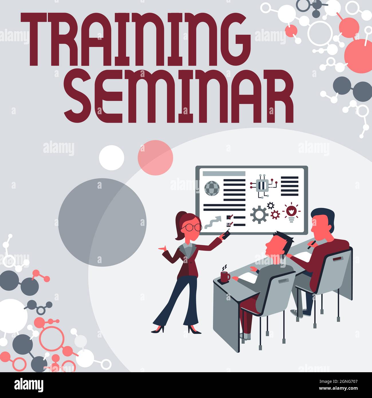 Text sign showing Training Seminar. Business idea Academic instruction ...