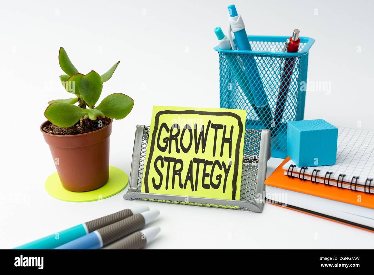 Conceptual caption Growth Strategy. Business concept Strategy aimed at ...
