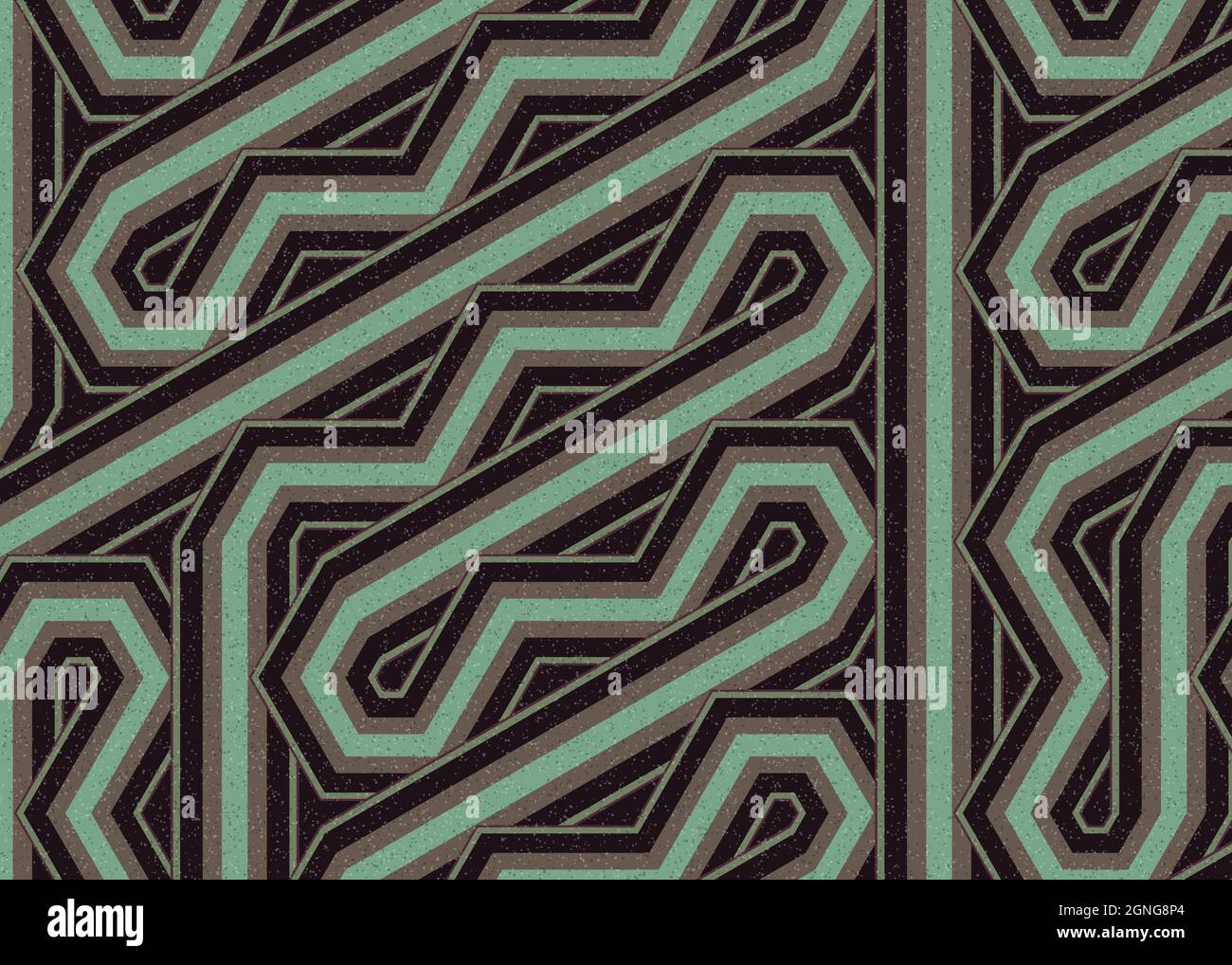 Computer-generated Hexagon Tile Connection art background design ...