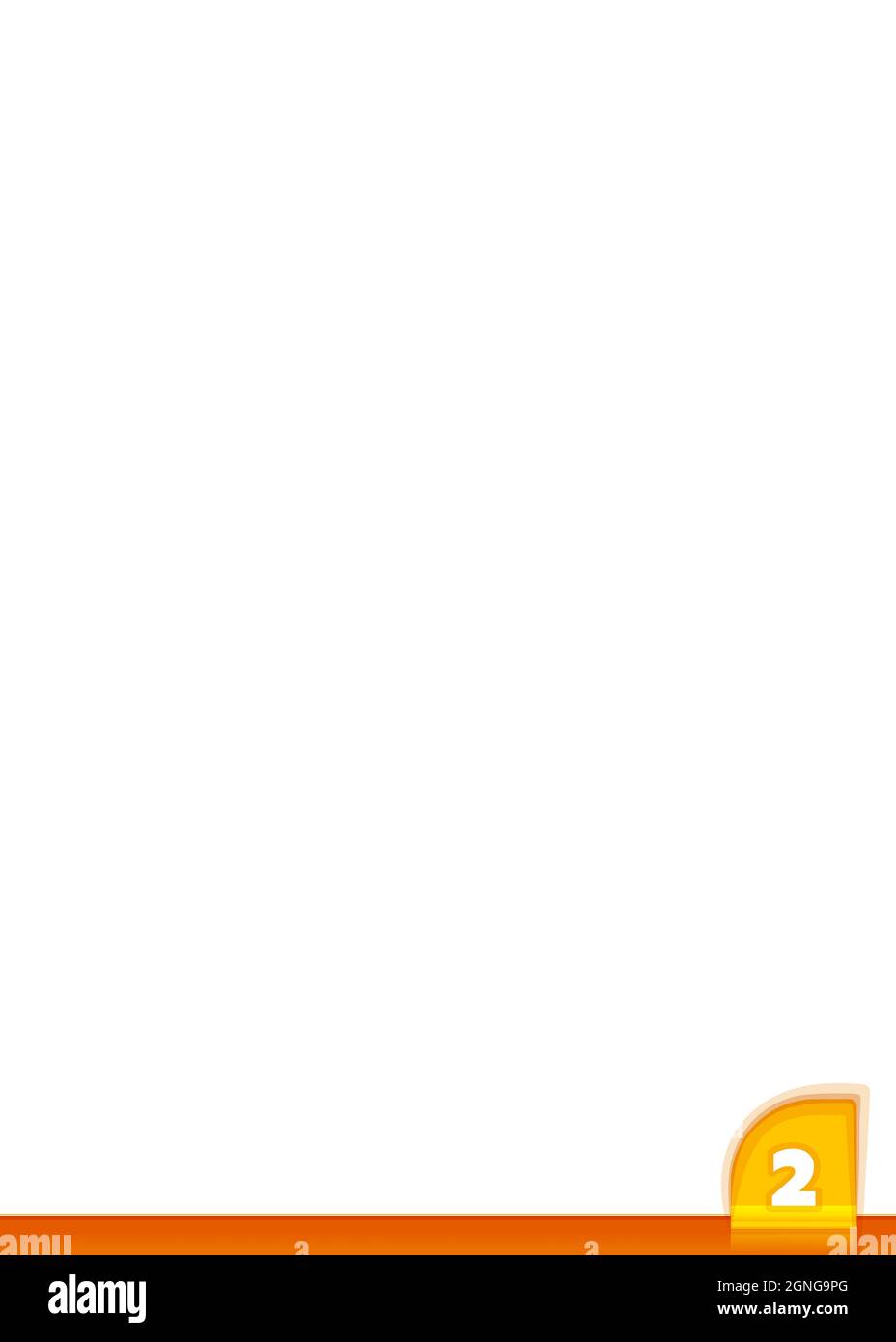 A beautiful and creative border design for interior pages Stock Photo ...