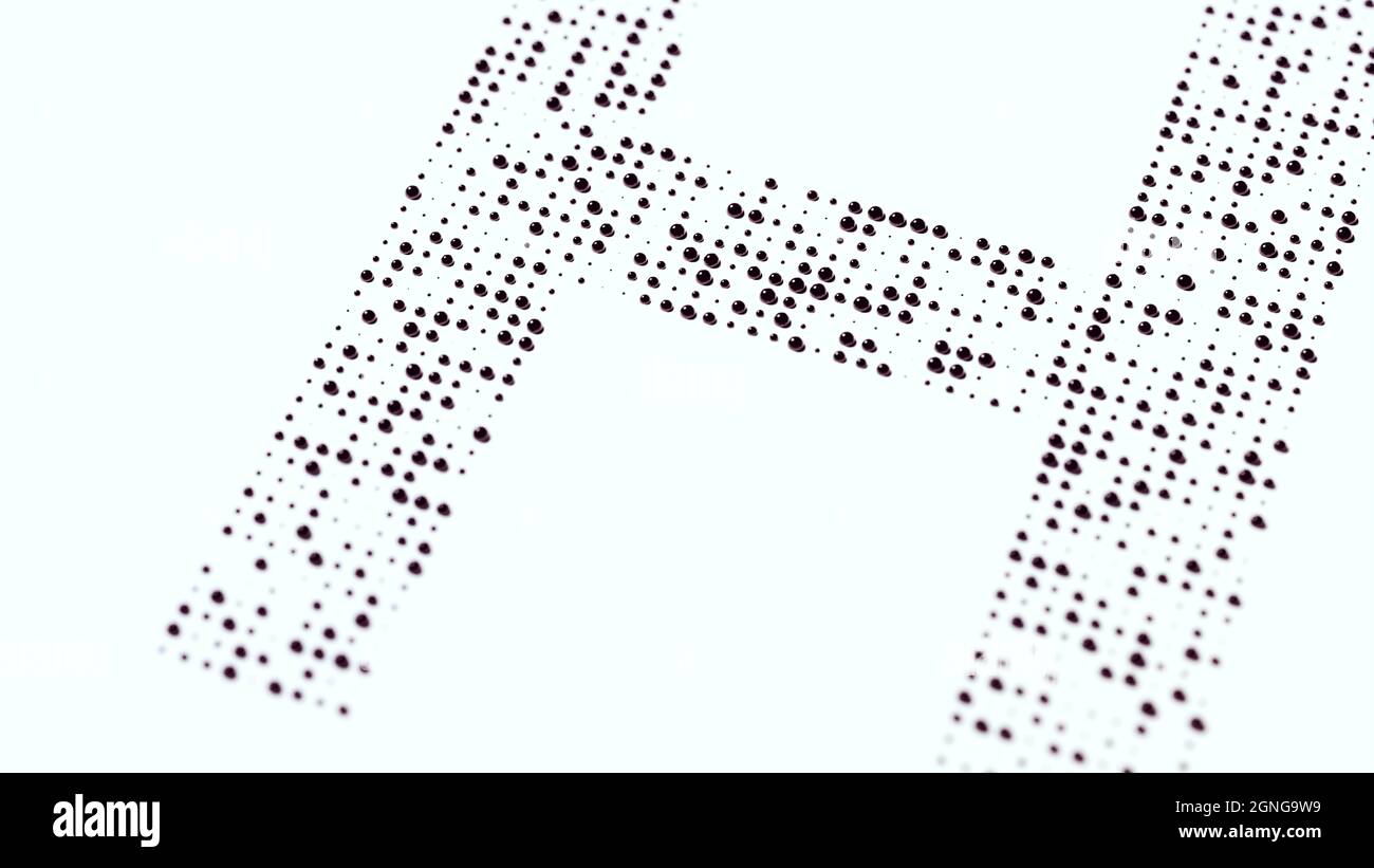 Dotted font hi-res stock photography and images - Alamy