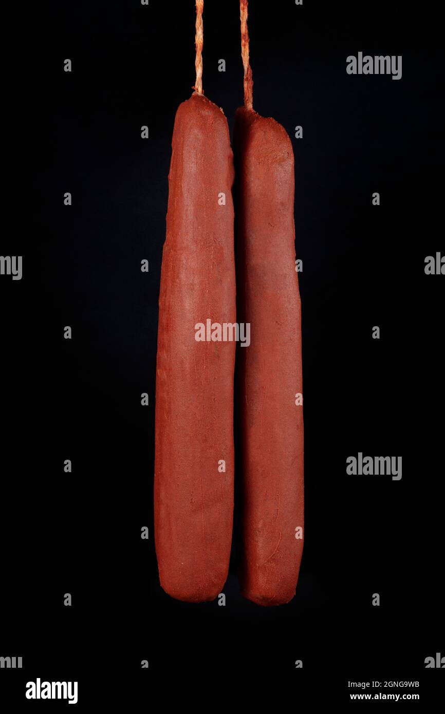 Turkish bacon, pastrami ( kayseri pastirma ) Fresh sliced pastrami ...