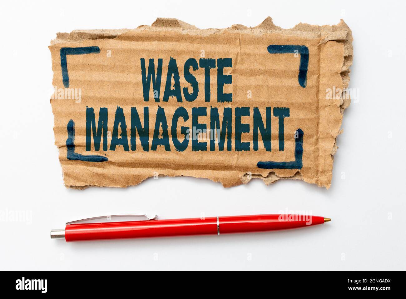 Writing displaying text Waste Management, Internet Concept actions ...