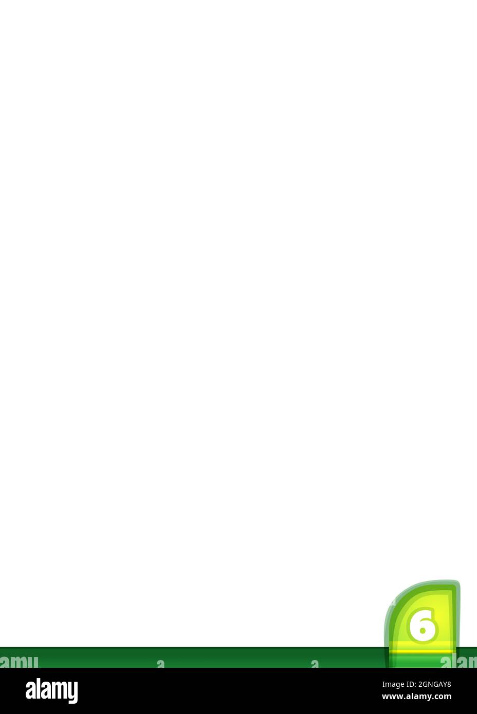 A beautiful and creative border design for interior pages Stock Photo ...