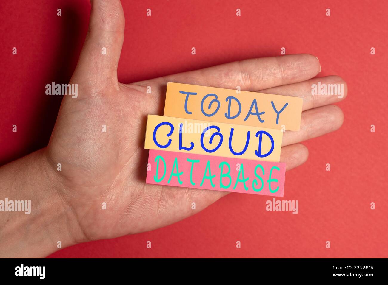 Inspiration Showing Sign Cloud Database Concept Meaning Optimized Or Built For A Virtualized