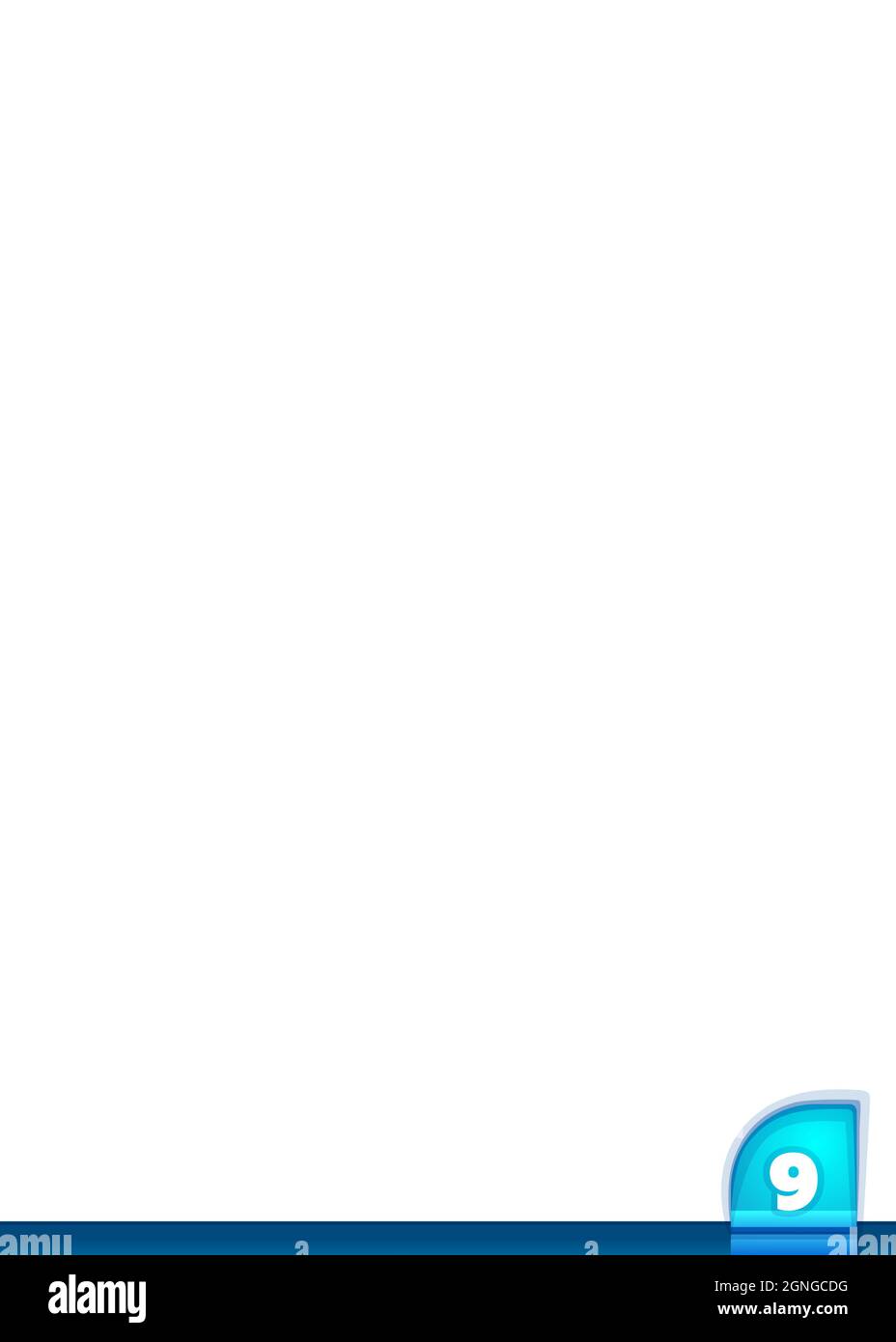 Lower border design hi-res stock photography and images - Alamy