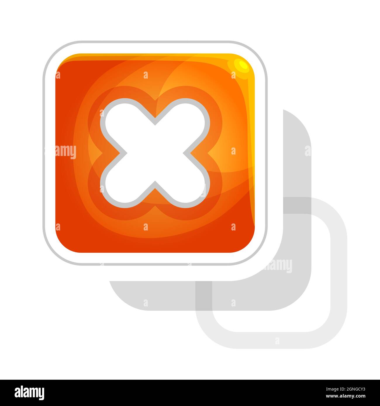 A lovely and nice illustrated punctuation mark Stock Photo - Alamy
