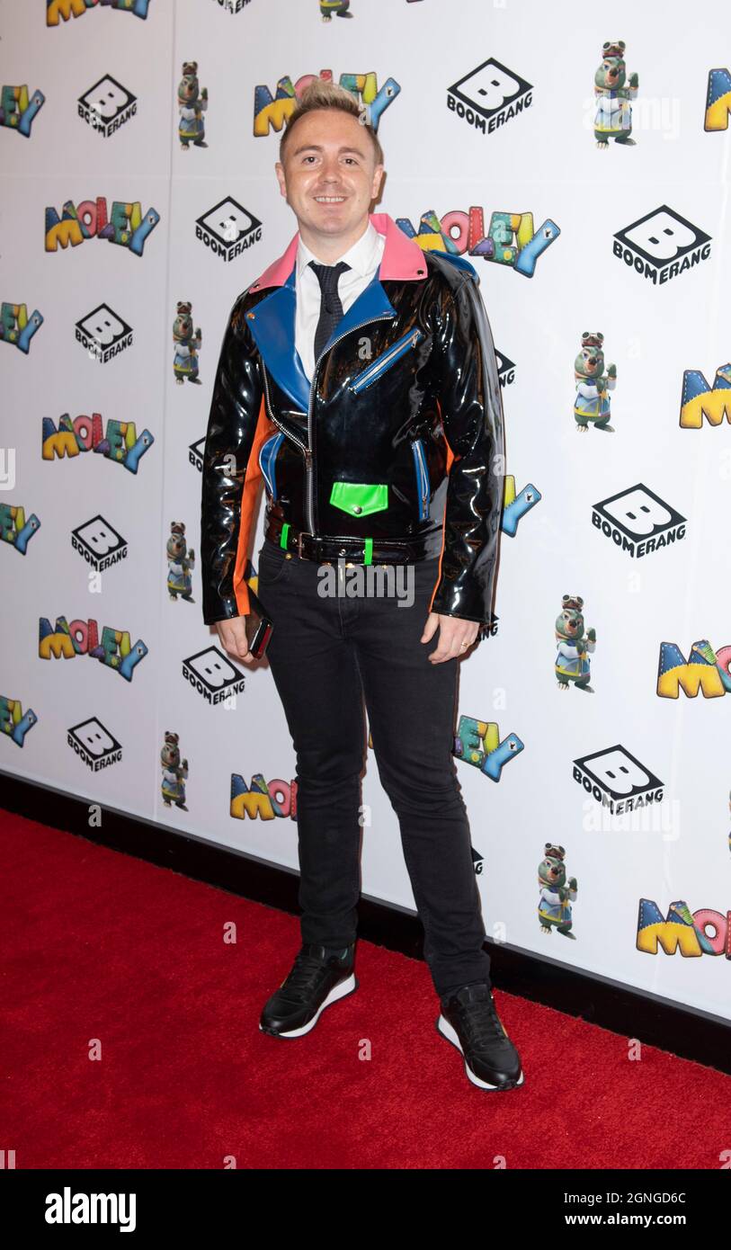 LONDON - ENGLAND SEP 25: John Galea attends the ‘Moley Premiere at the ...