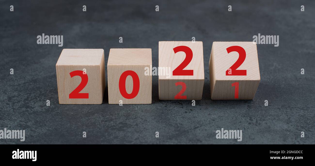 2022 typography design with red color hi-res stock photography and ...