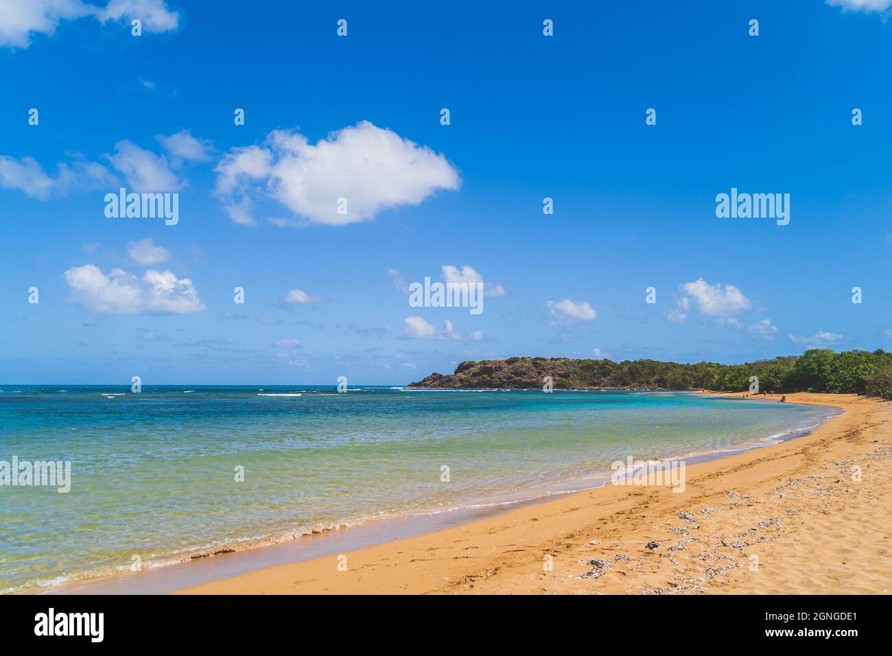 View of Play Escondida in Puerto Rico, turquoise waters Stock Photo - Alamy