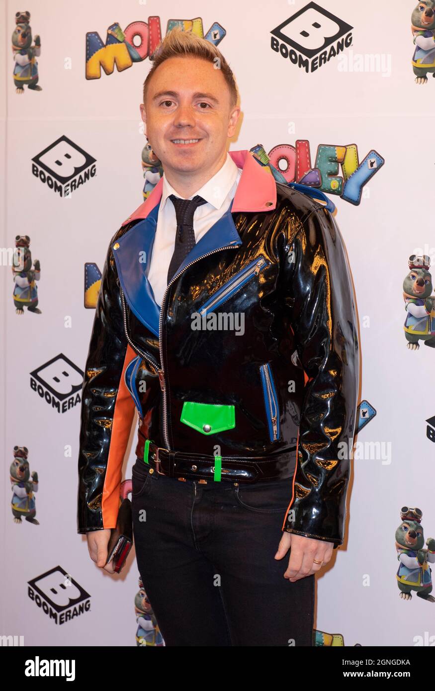 LONDON - ENGLAND SEP 25: John Galea attends the ‘Moley Premiere at the ...