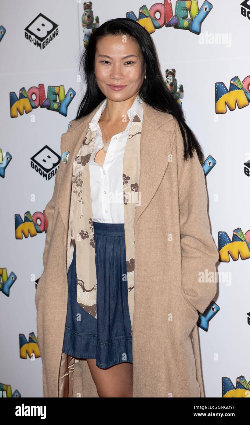 LONDON - ENGLAND SEP 25: Lourdes Faberes attends the ‘Moley Premiere at ...
