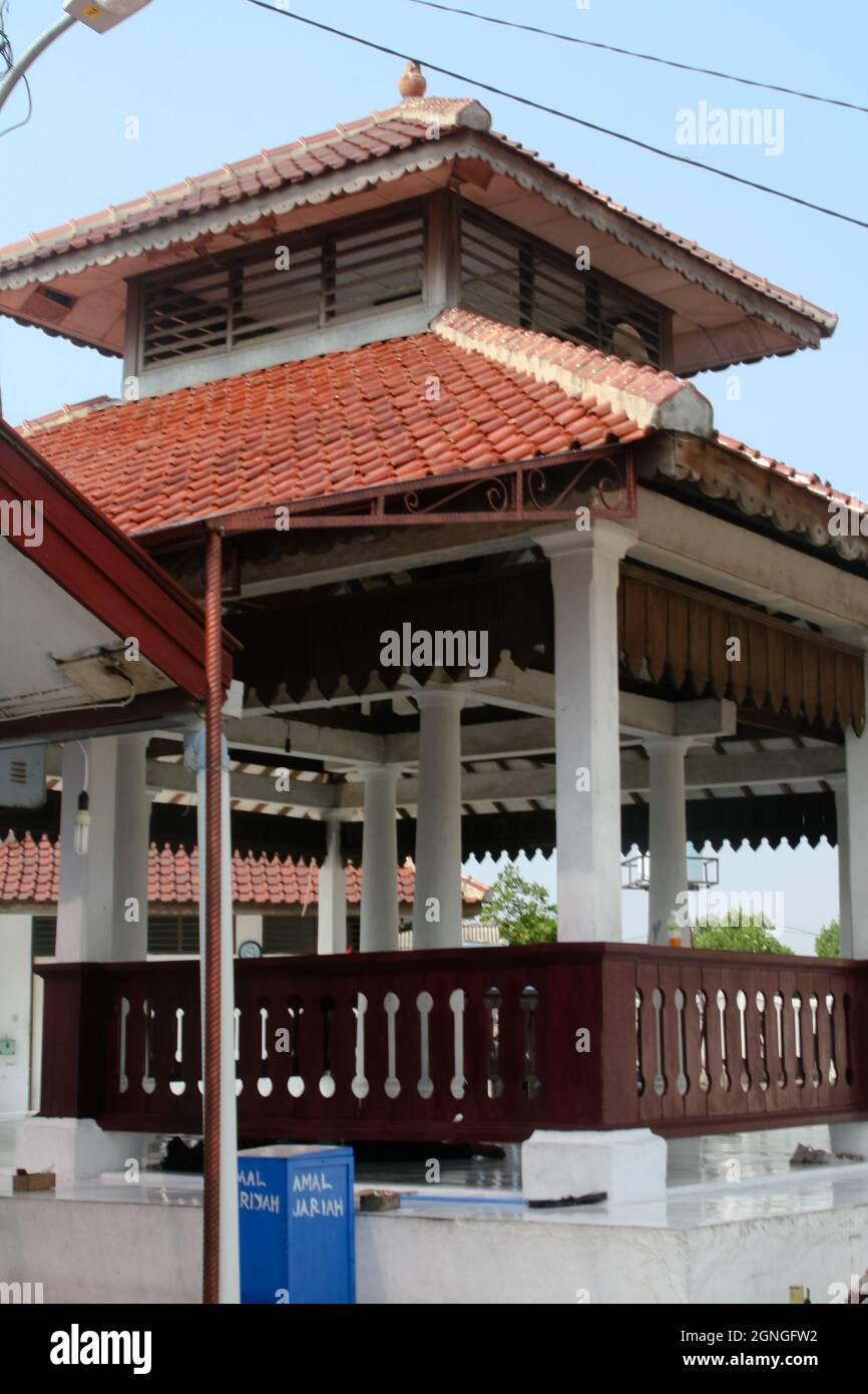 Masjid Al Alam, this mosque is not far from Rumah Si Pitung, a stilt ...