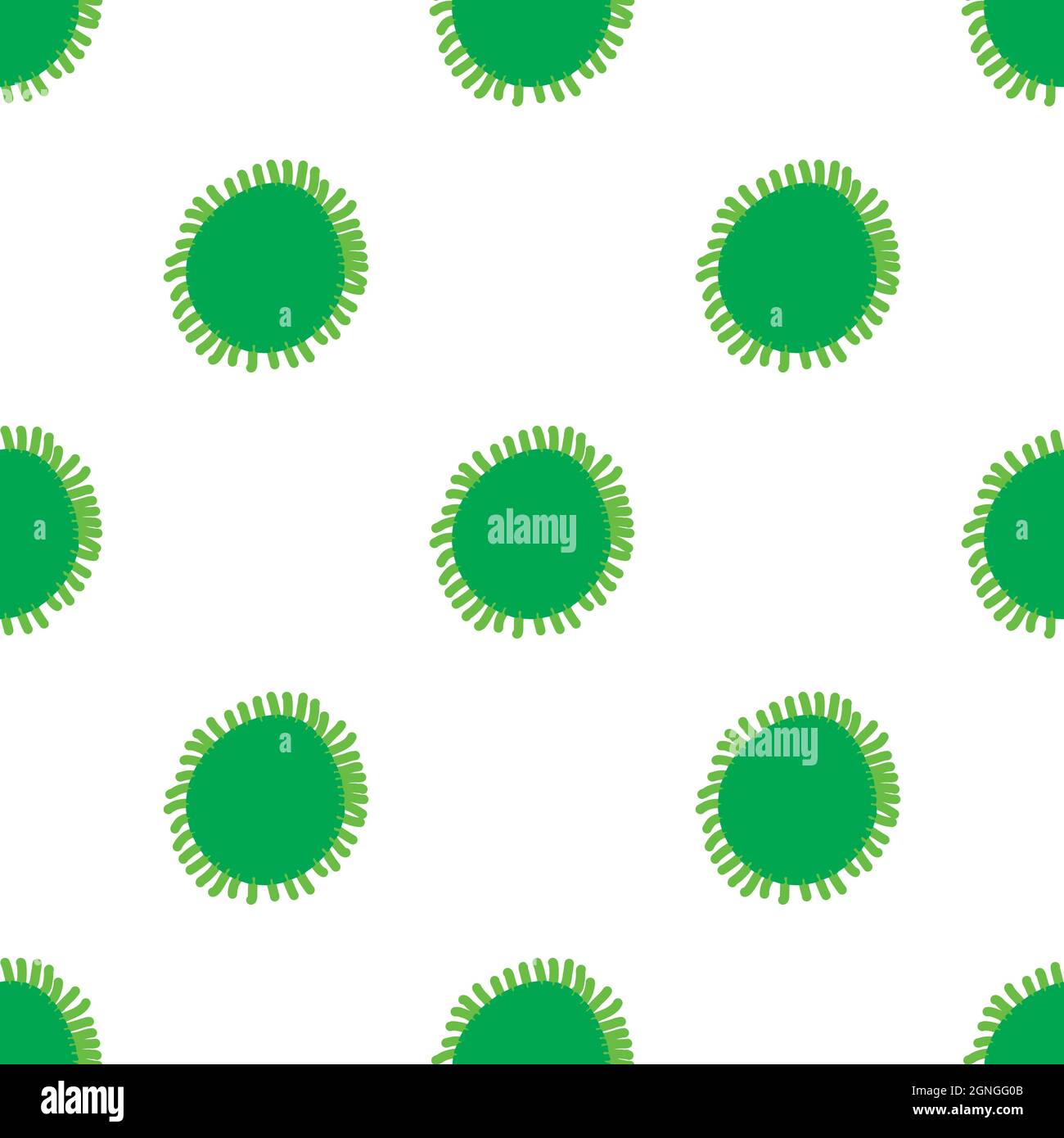 Round bacteria pattern seamless background texture repeat wallpaper ...