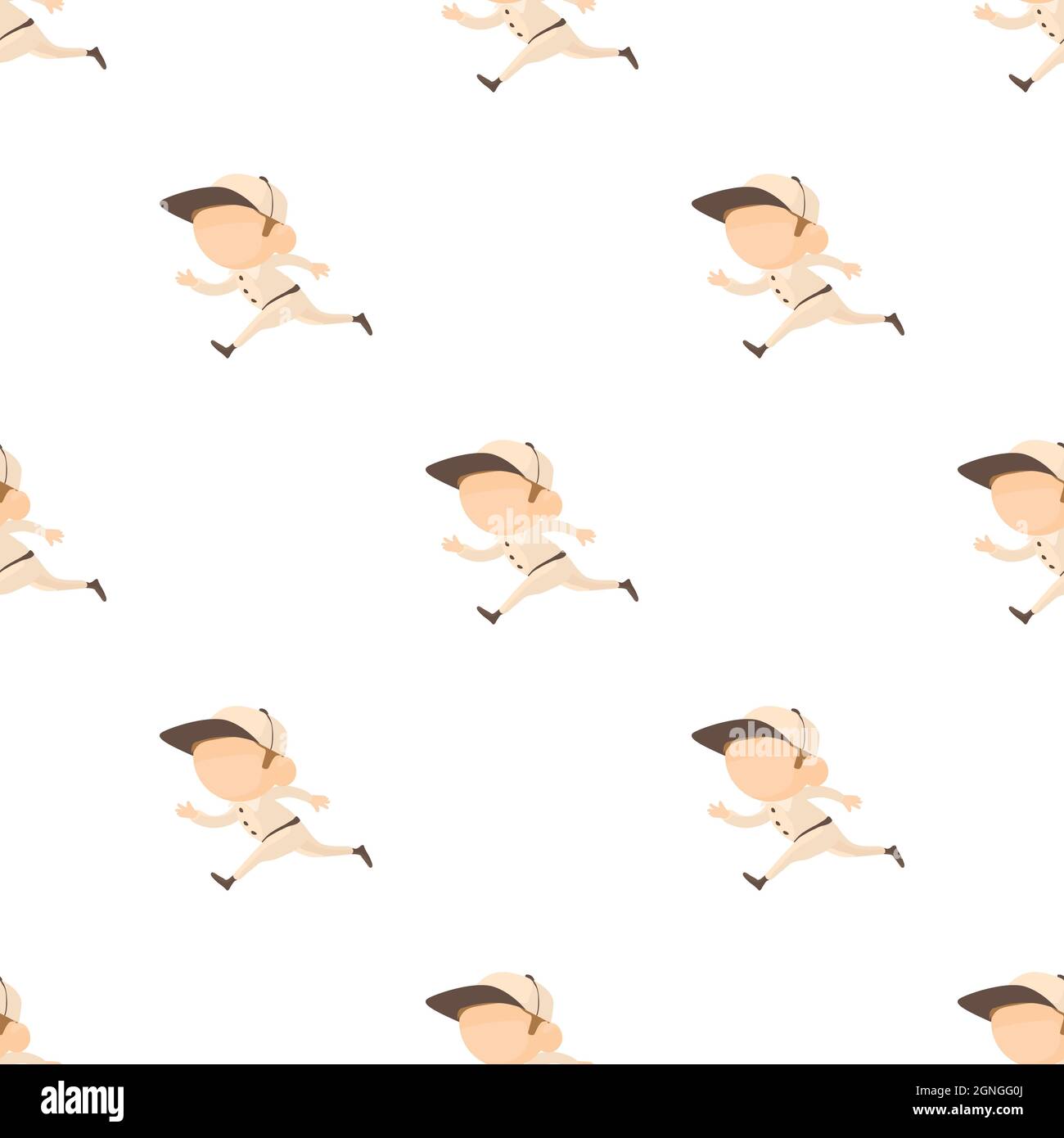 Running player pattern seamless background texture repeat wallpaper ...