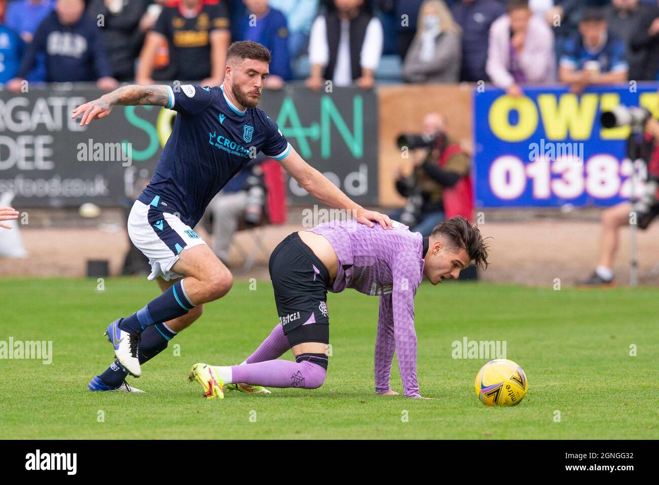 25th September 2021; Kilmac Stadium, Dundee, Scotland: Scottish ...