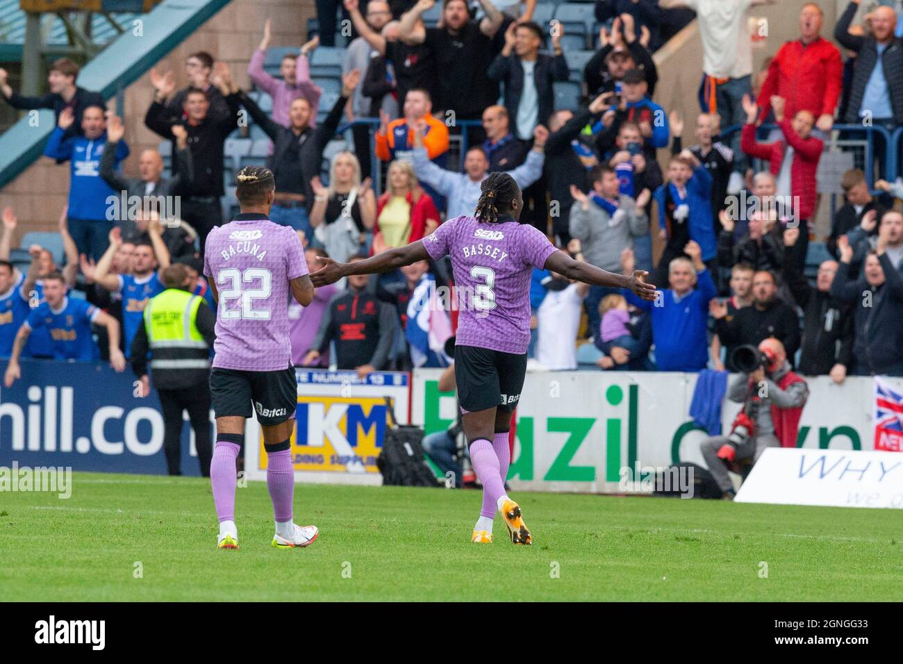 25th September 2021; Kilmac Stadium, Dundee, Scotland: Scottish ...