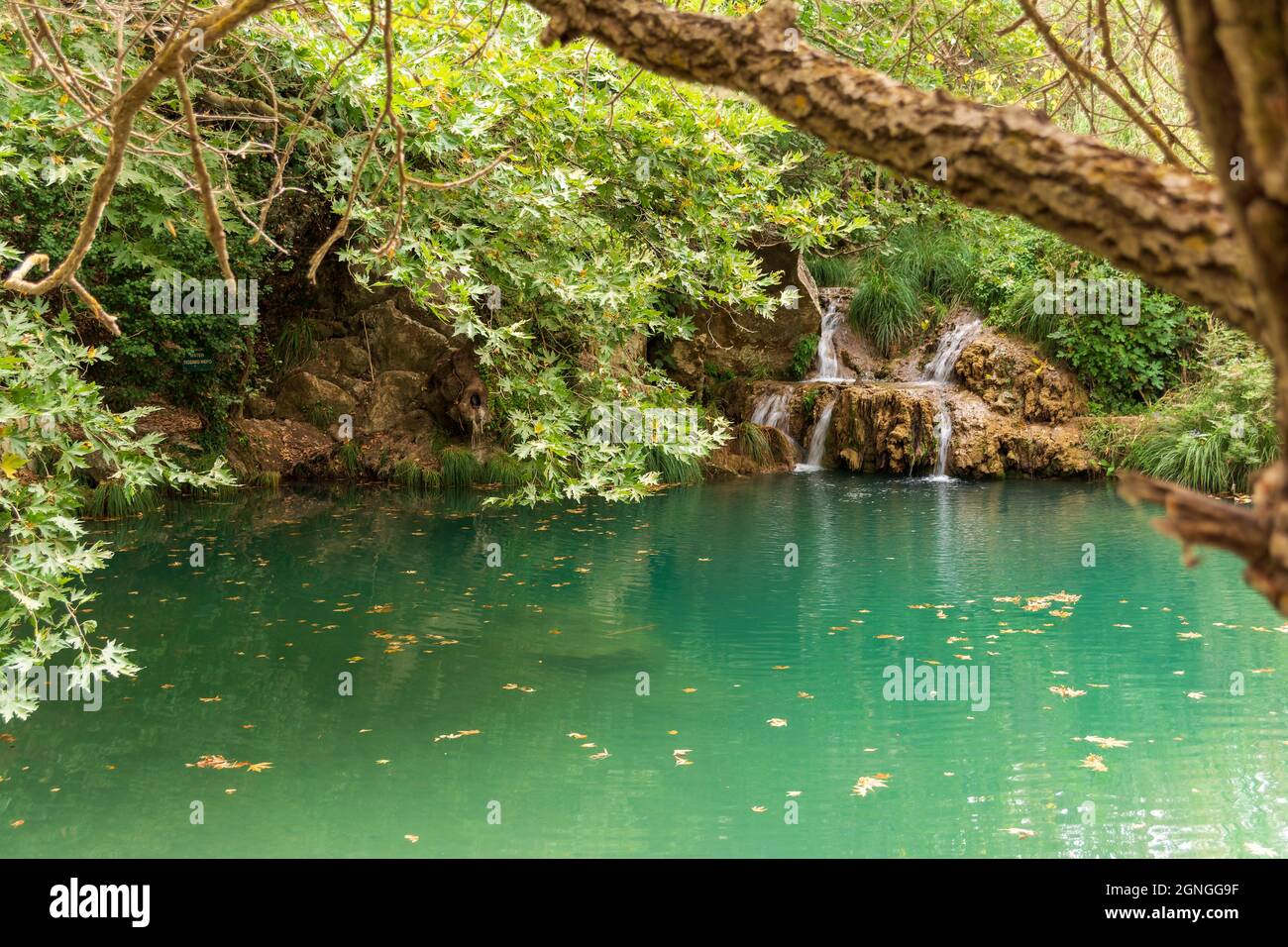 Messinia waterfall hi-res stock photography and images - Alamy