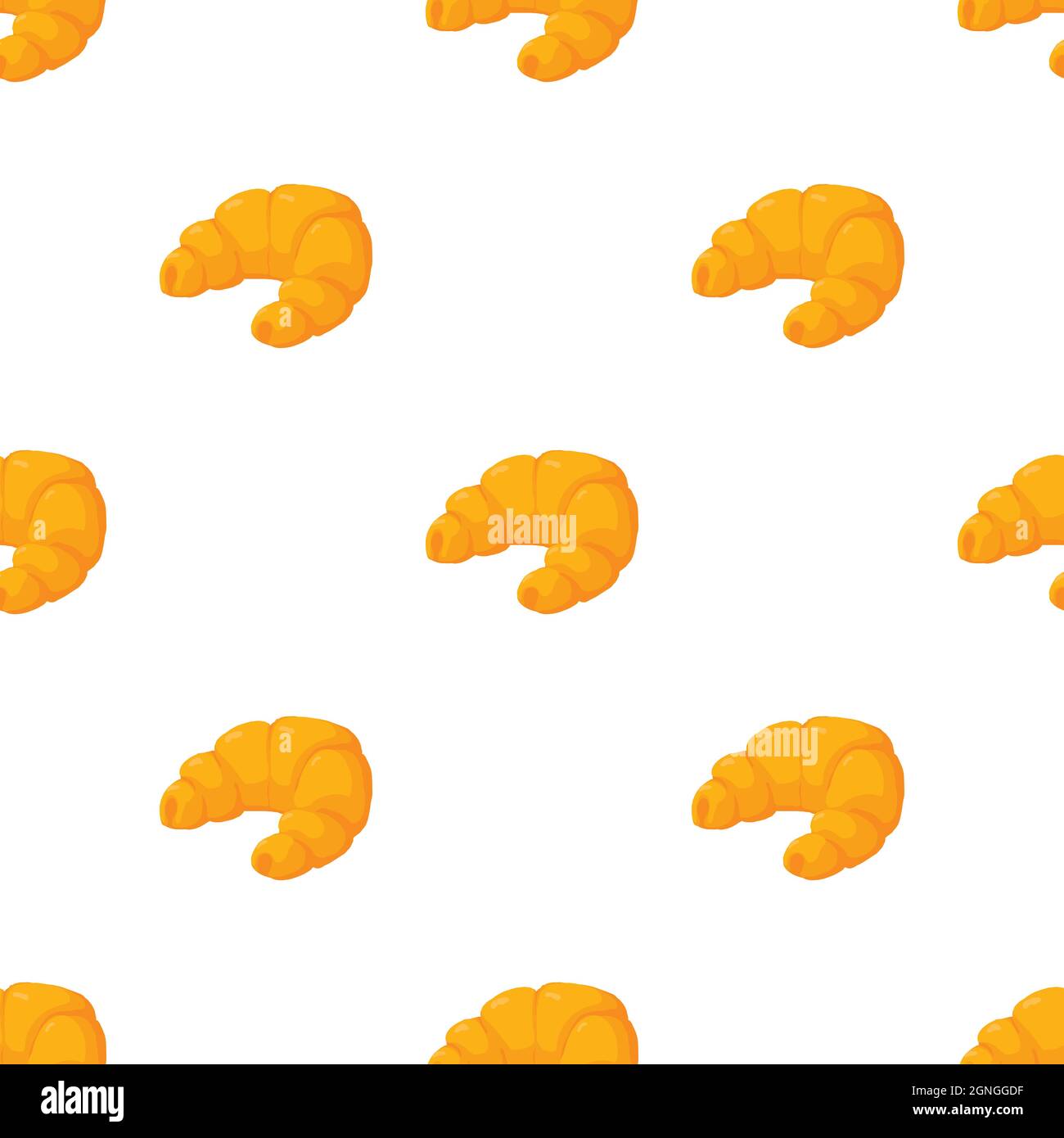 Croissant pattern seamless background texture repeat wallpaper ...