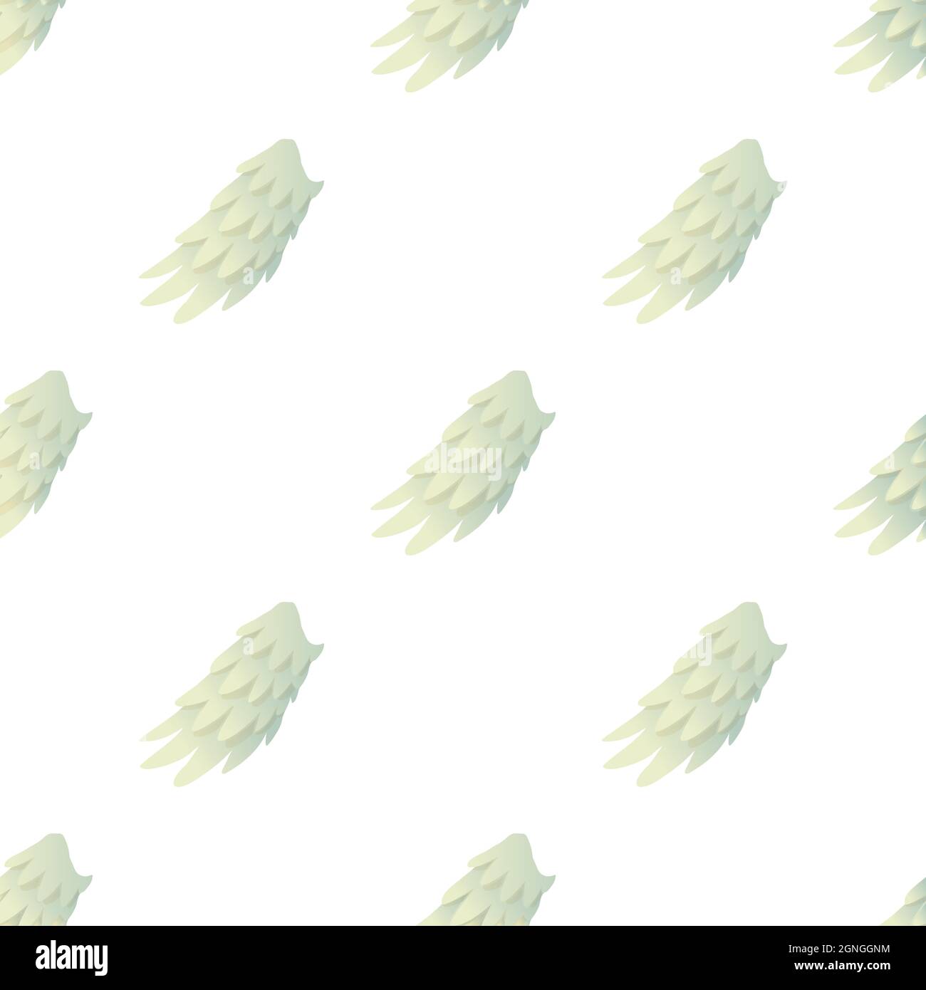 Seraphic wing pattern seamless background texture repeat wallpaper ...