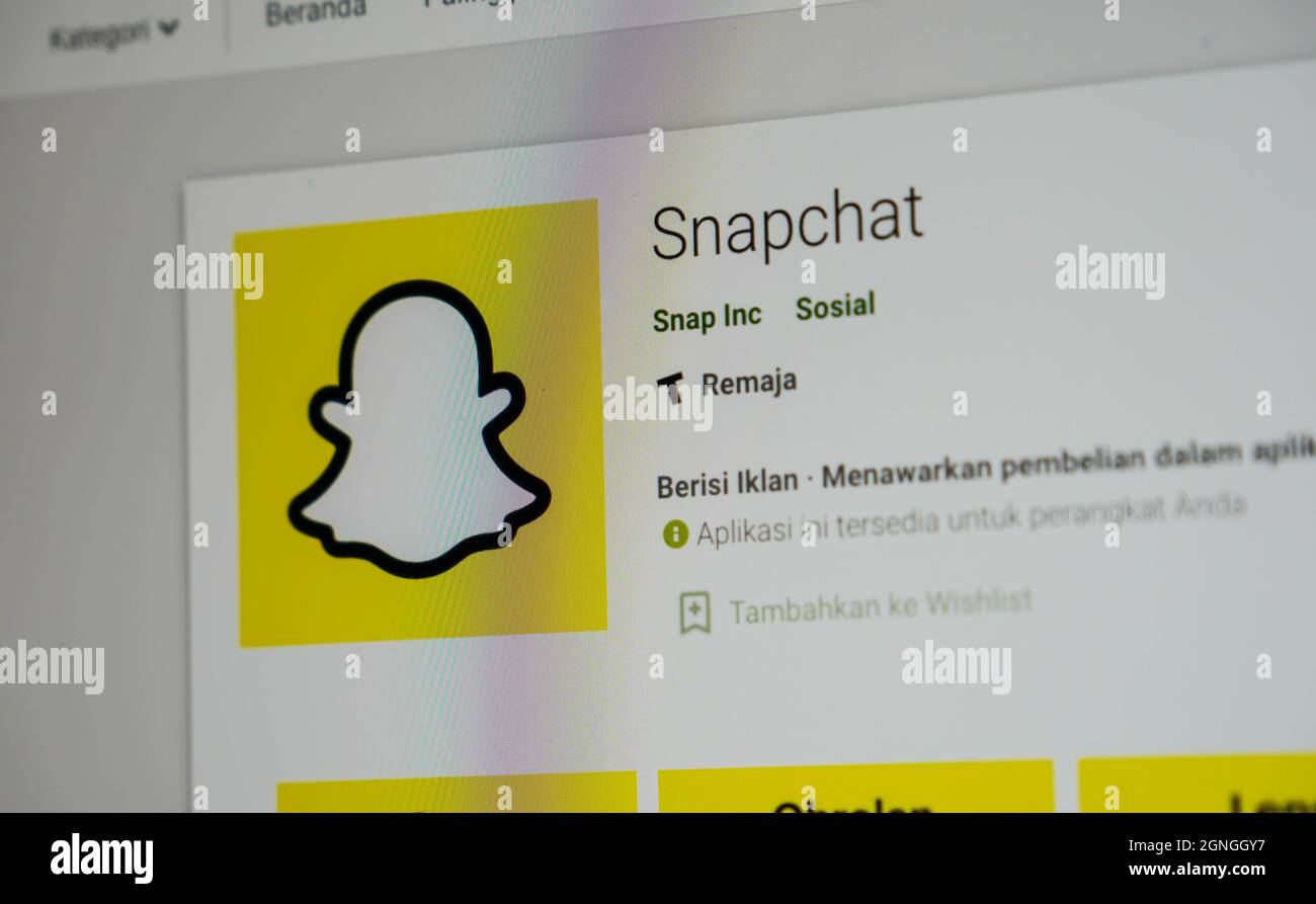 Tik tok snapchat hi-res stock photography and images - Alamy