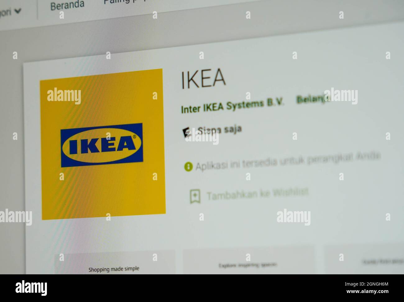 Ikea web hi-res stock photography and images - Alamy