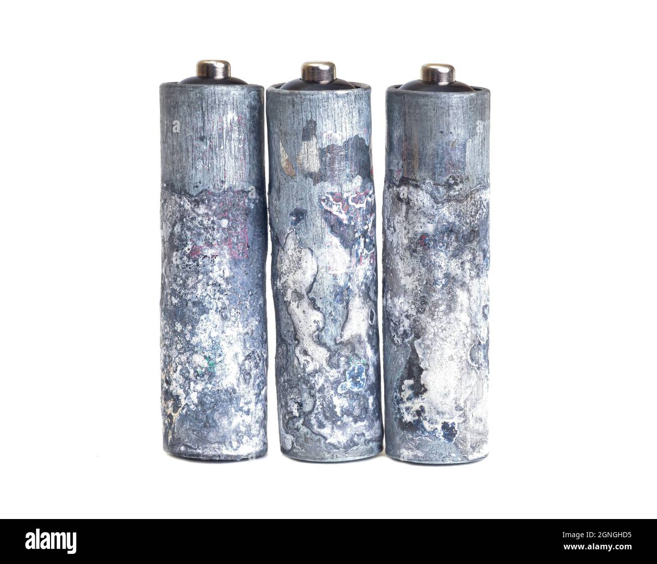 Battery cell recycle recycling used batteries old aa hi-res stock ...