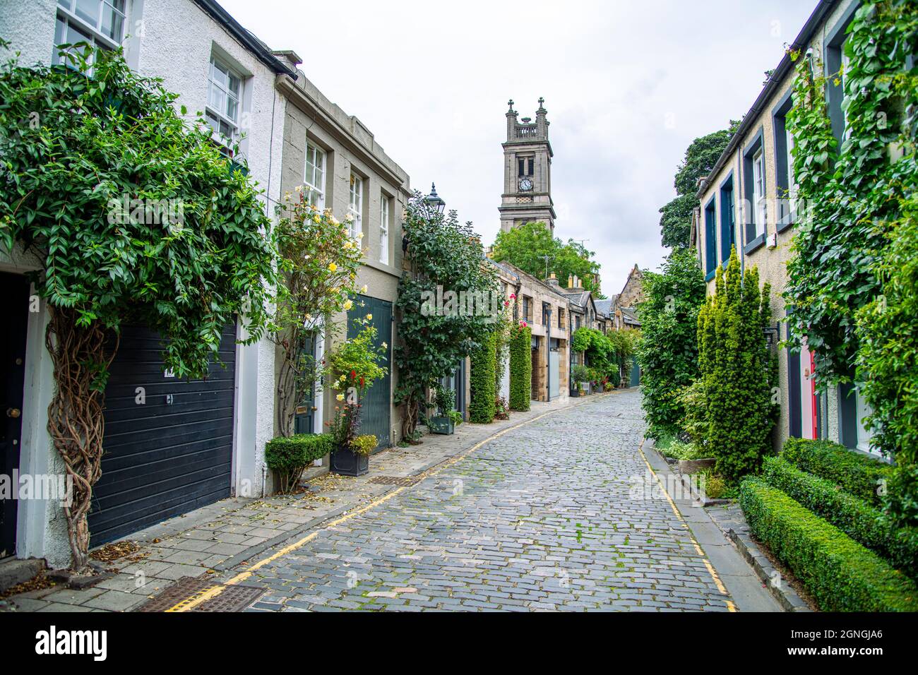 Circus Lane in Edinburgh, Scotland Stock Photo - Alamy