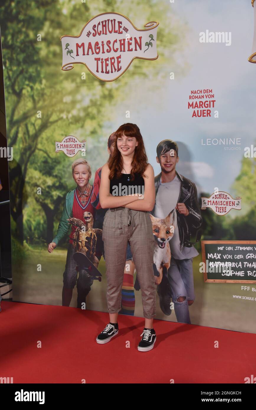 Cologne, Germany. 25th Sep, 2021. Actress Emilia Maier arrives at the ...