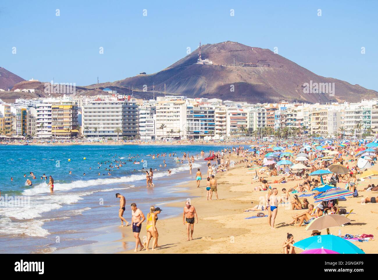 Gran Canaria, Canary Islands, Spain. 25th September, 2021. Tourists ...
