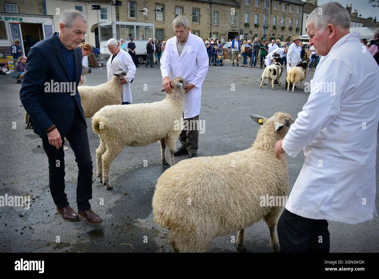 Masham Sheep Fair 2021 North Yorkshire England Stock Photo - Alamy
