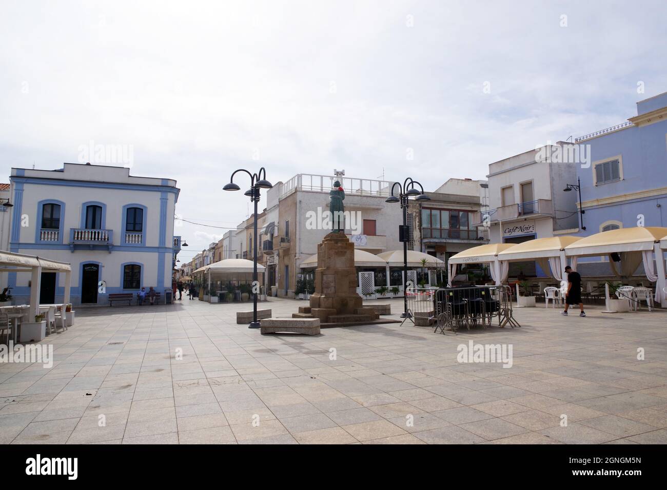 The little village of Calasetta, in Island of S.Antioco, Sardinia ...