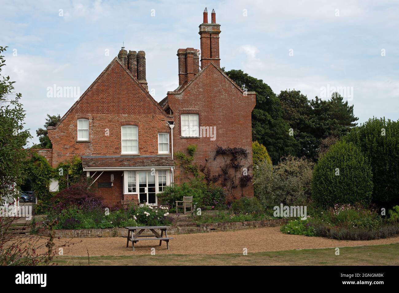 The Red House, former home of Sir Benjamin Britten and Peter Pears ...