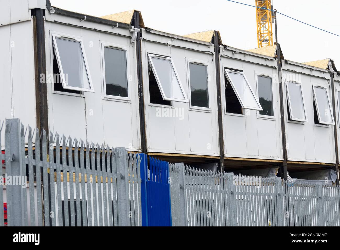 Modular office cabin hi-res stock photography and images - Alamy
