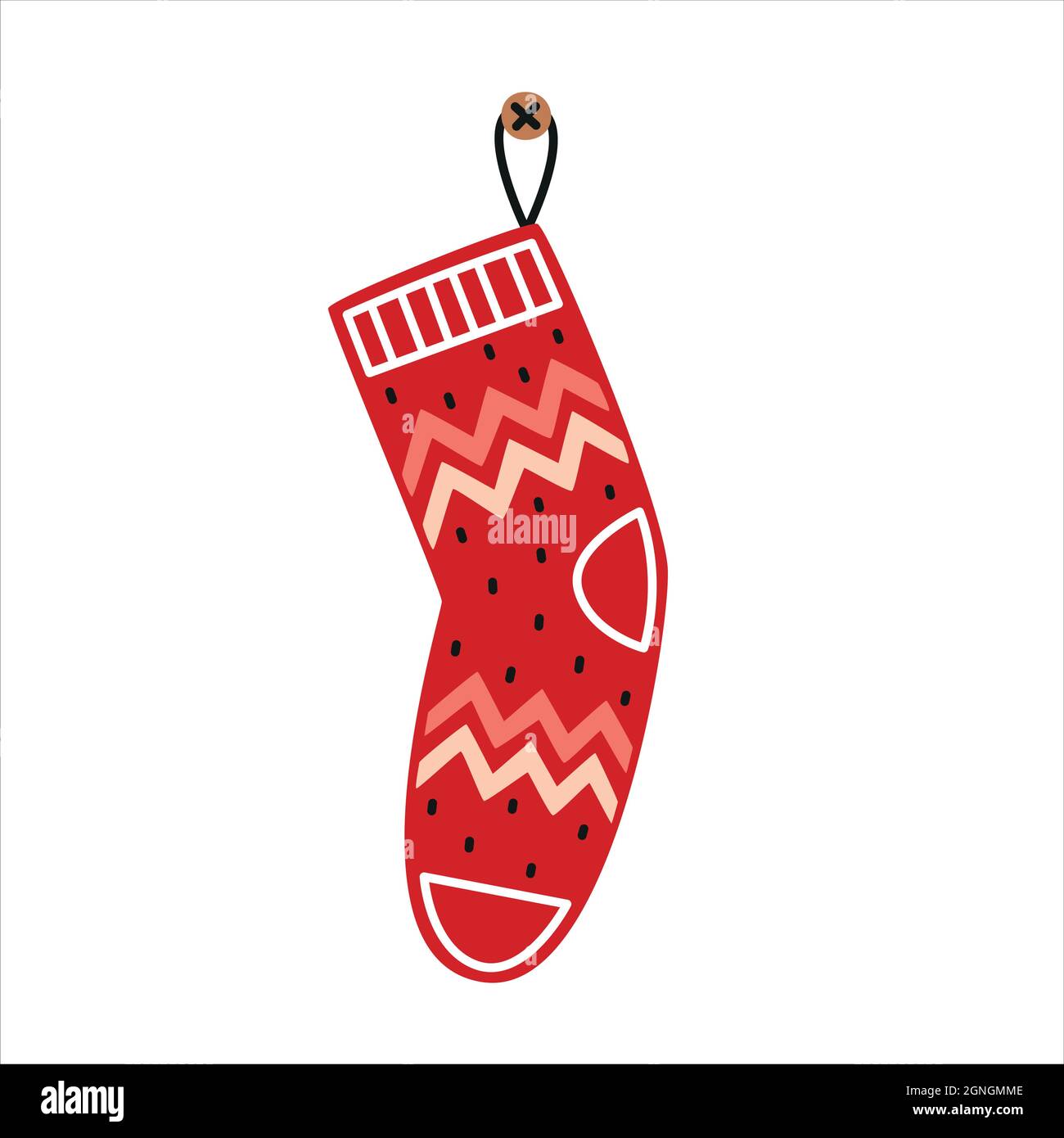 Stocking vector vectors hi-res stock photography and images - Alamy