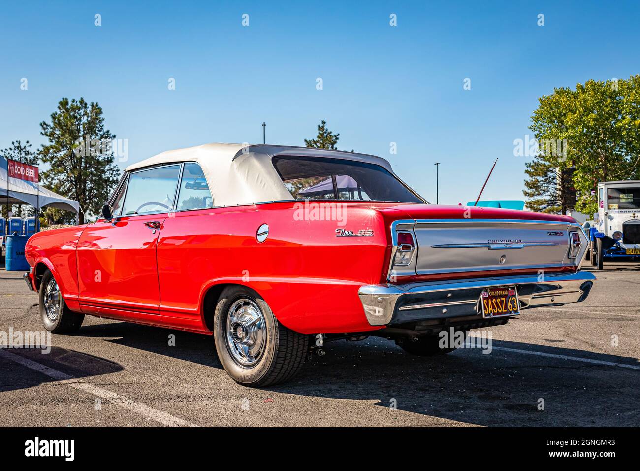 Reno, NV - August 4, 2021: 1963 Chevrolet Chevy II Nova 400 SS ...