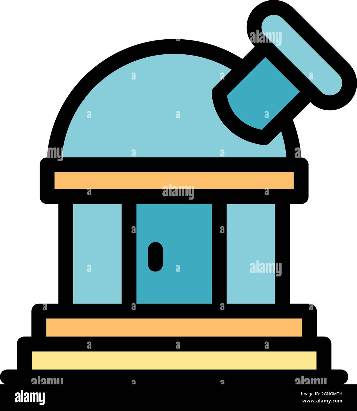 Constellation planetarium icon. Outline constellation planetarium ...