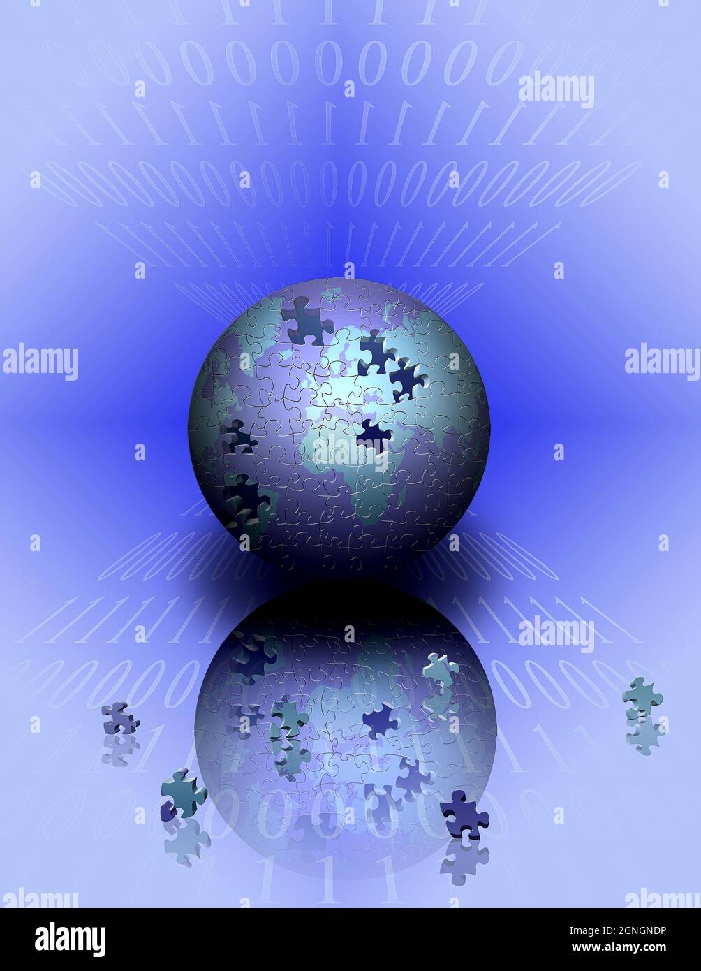 World map puzzle missing piece hi-res stock photography and images - Alamy