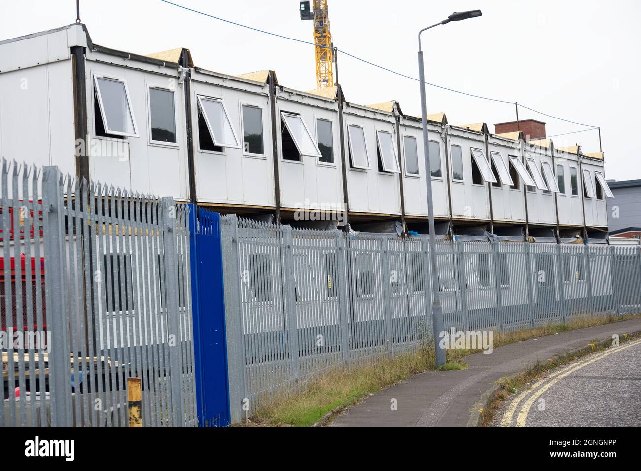 Modular office cabin hi-res stock photography and images - Alamy