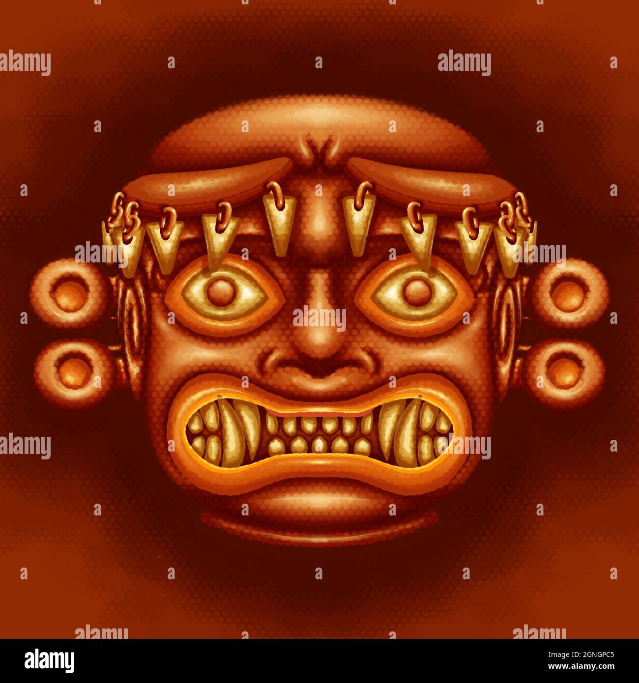 Beautiful image of the Peruvian culture Stock Photo - Alamy