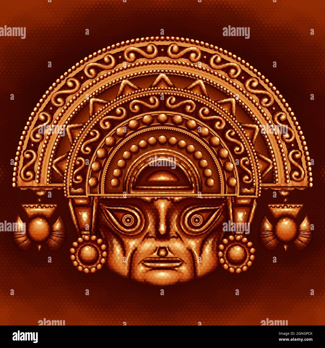 Beautiful image of the Peruvian culture Stock Photo - Alamy