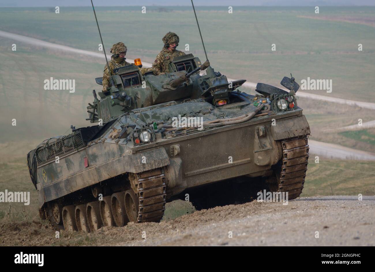 Warrior tracked armored vehicle hi-res stock photography and images - Alamy