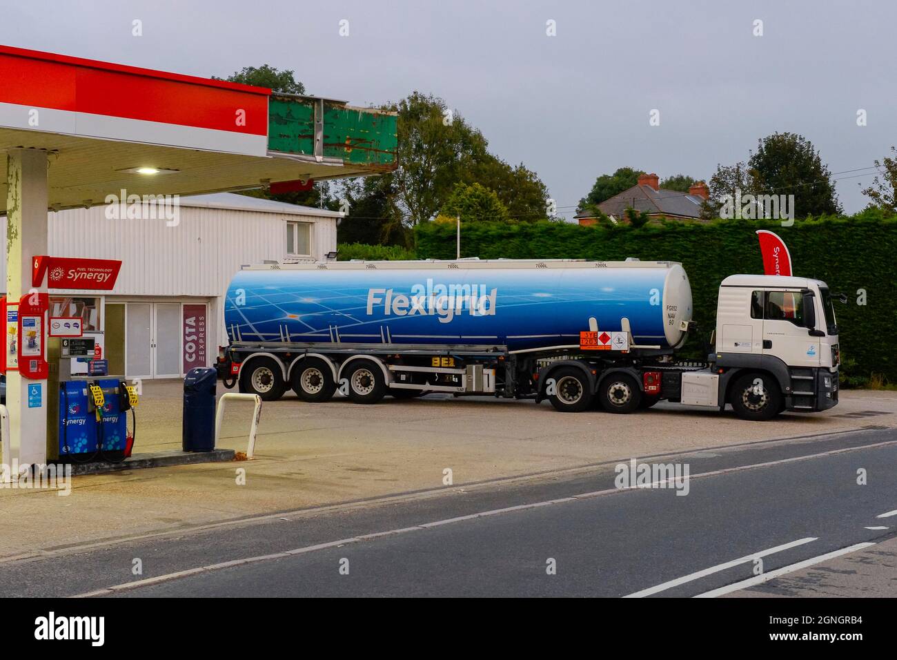 Esso petrol tanker lorry hi-res stock photography and images - Alamy
