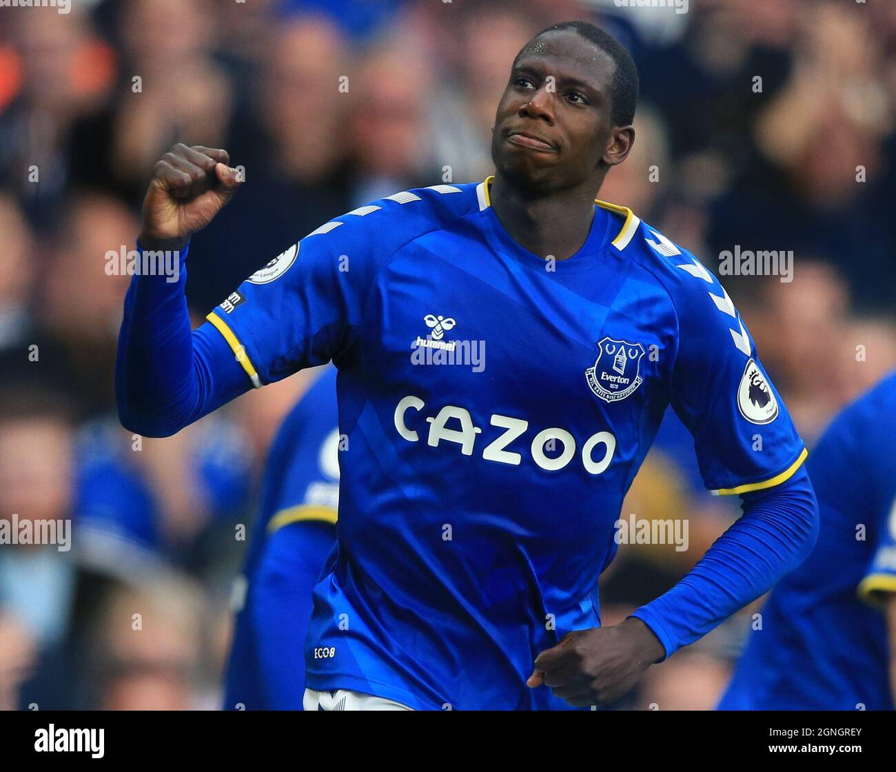 Goodison Park, Liverpool, UK. 25th Sep, 2021. Premier League football ...